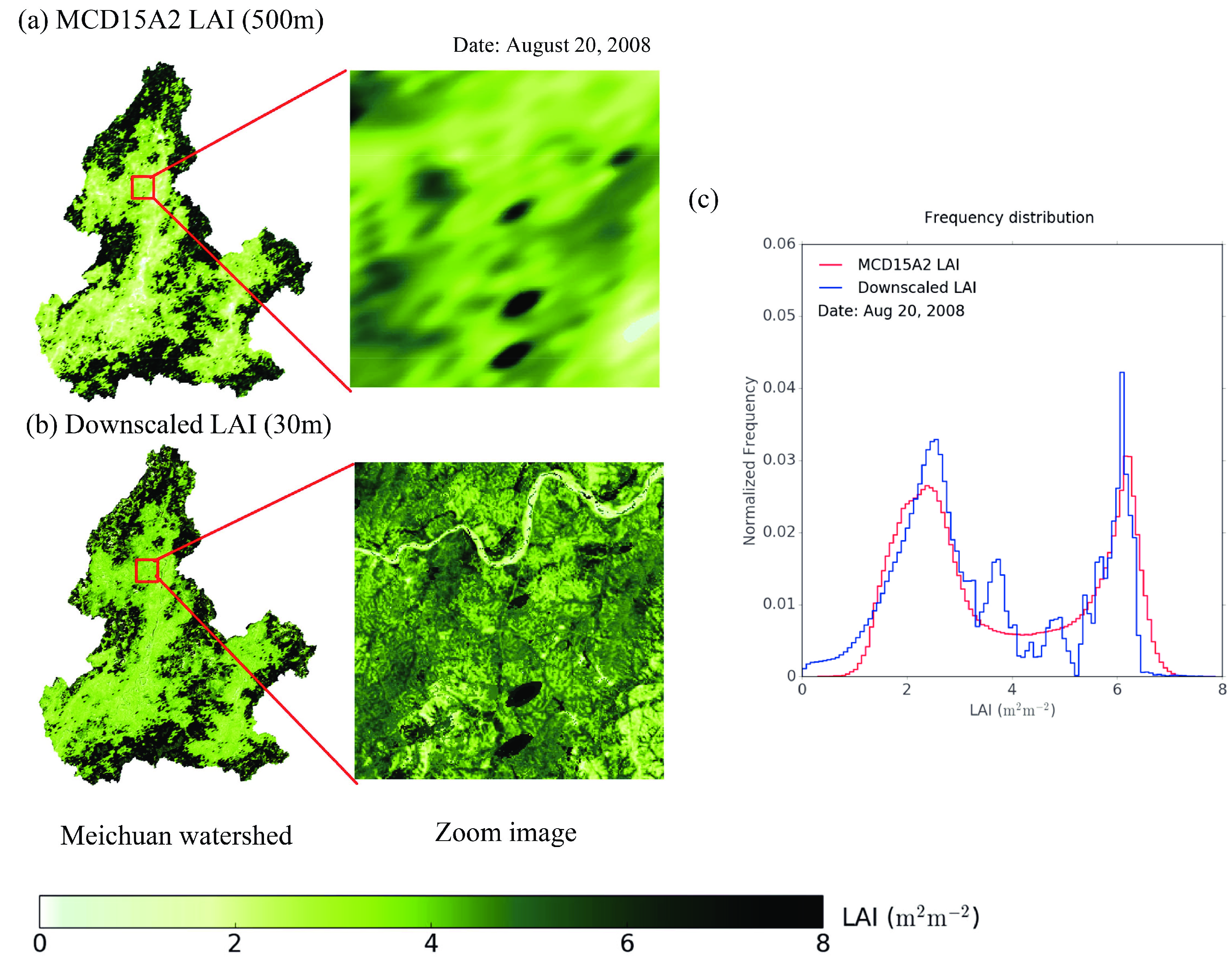 Impact of modified SWAT plant growth module on modeling green and blue ...